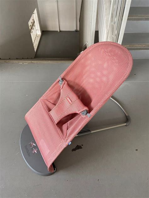 RARE Baby Bjorn bliss mesh Bouncer Vintage Rose, Babies & Kids, Infant ...