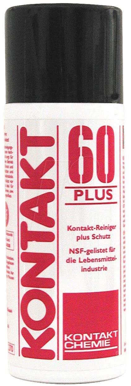 KONTAKT 60 PLUS: Kontaktspray, Kontakt 60 Plus, 200 ml, reinigt und ...