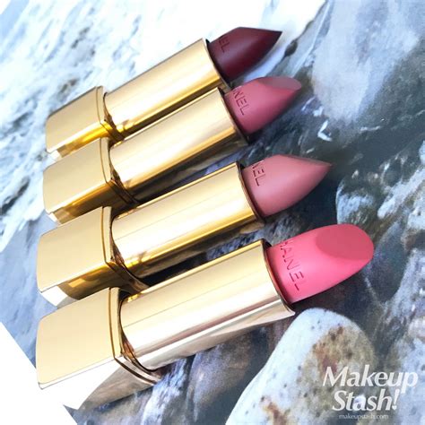 New Chanel Rouge Allure Velvet Extrême Intense Matte Lip Colours ...