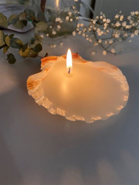Свеча в ракушке #candle #свеча #соевыйвоск | Свечки, Свеча, Идеи подарков