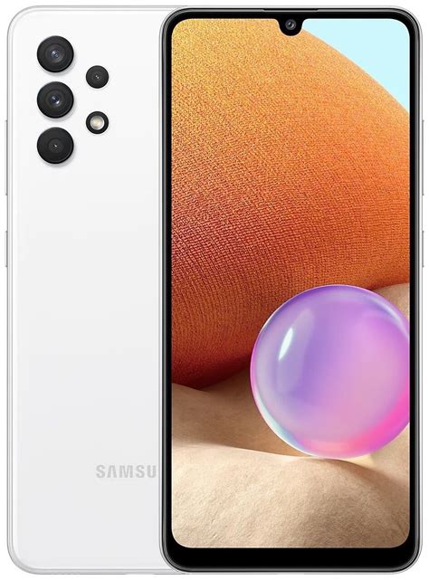 SAMSUNG Galaxy A32 4/128GB 6.4" 90Hz Biały SM-A325 + Zabezpieczenie ...
