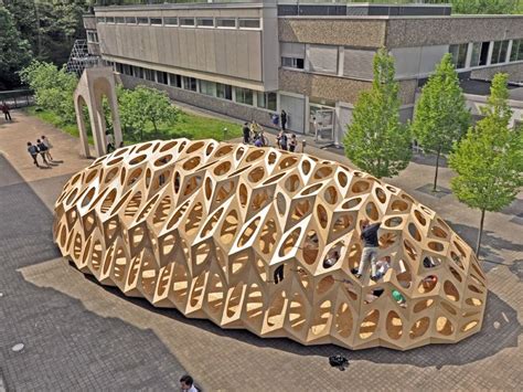 Pop-up Pavilion by BOWOOSS Research Project | Biomimicry architecture ...
