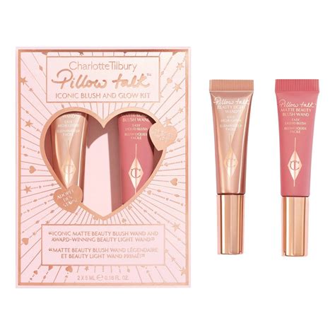 CHARLOTTE TILBURY Pillow Talk Iconic Blush And Glow Kit | FEELUNIQUE