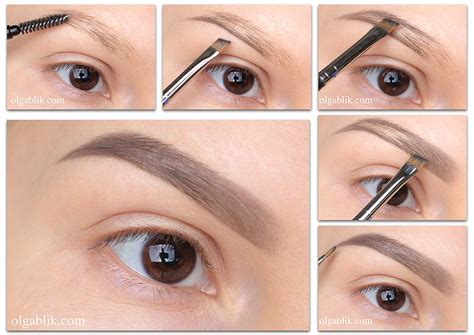 Как рисовать брови тенями: пошаговый макияж - Olga Blik | Makeup ...