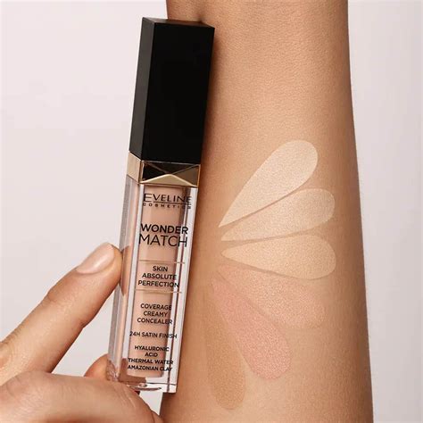Консилер для лица Wonder Match, тон 005 light porcelain Eveline ...