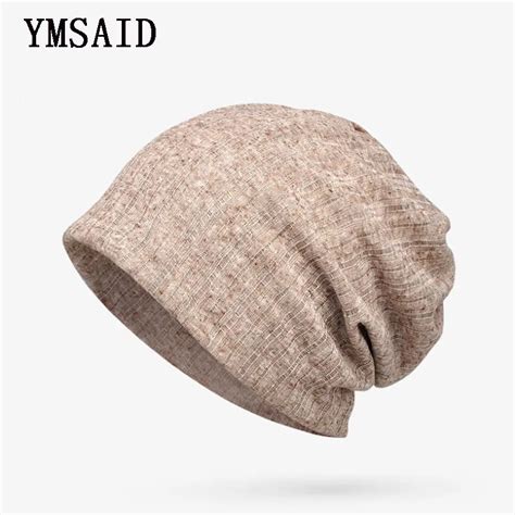 Ymsaid, брендовая летняя тонкая дышащая вязаная шапка для мужчин и ...