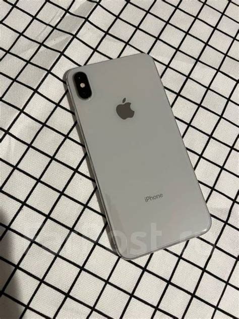 IPhone XS Max 64 Gb, 64 гб, 6.50", моноблок, белый, б/у, в наличии ...