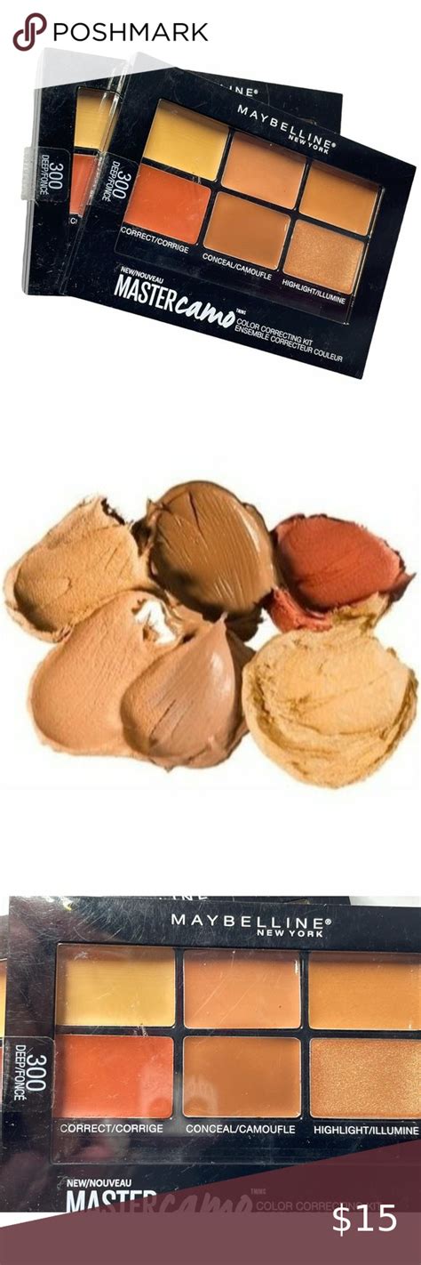 Maybelline New York Master Camo Color Correcting Makeup Kit 300 Deep ...