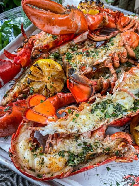 Grilled Whole Lobster - Beach Girl Grills