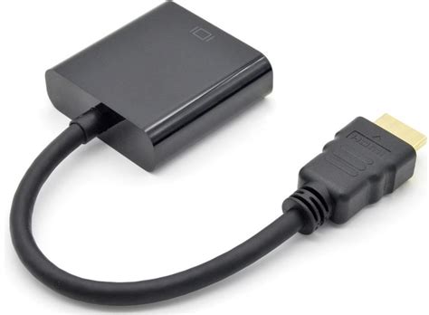Adapter TB D-sub / HDMI HDMI, HD D-Sub 15-pin female, 0.15 m, must - 1a.ee