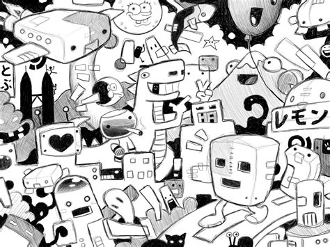 Doodle Wallpapers - WallpaperSafari