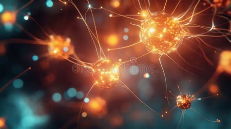 Abstract Neural Network Visualization with Glowing Nodes with Energy ...