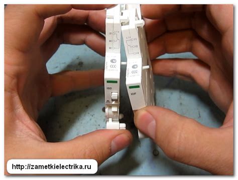 Переходные контакты для автоматического выключателя