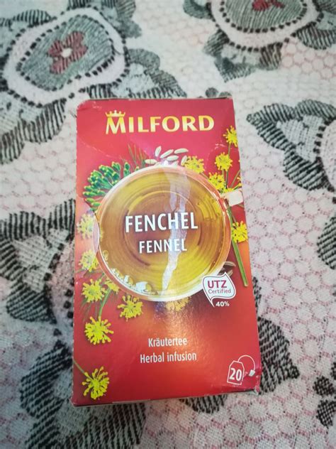 Травяной чай в пакетиках Milford Fenchel | отзывы
