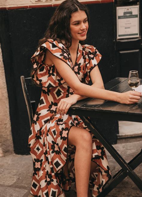 Women's party midi dress | JOY | CHERUBINE – Cherubina Official