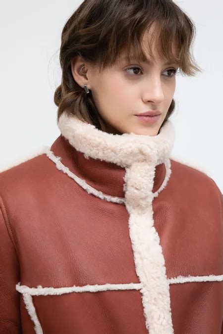 Дубленка из овчины SnowQueen_collection 684360003 цены в Москве, купить ...
