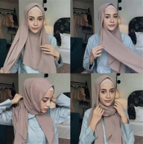 Tutorial Memakai Hijab Pashmina Saudia – Ragam Muslim