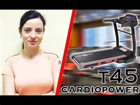 Беговая дорожка CardioPower T45 - YouTube