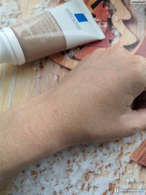 Тонирующий увлажняющий крем для чувствительной кожи La Roche Posay ...