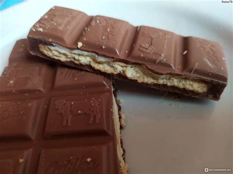 Шоколад Milka Choco-Swing Biscuit - «Гигантская молочная шоколадка с ...