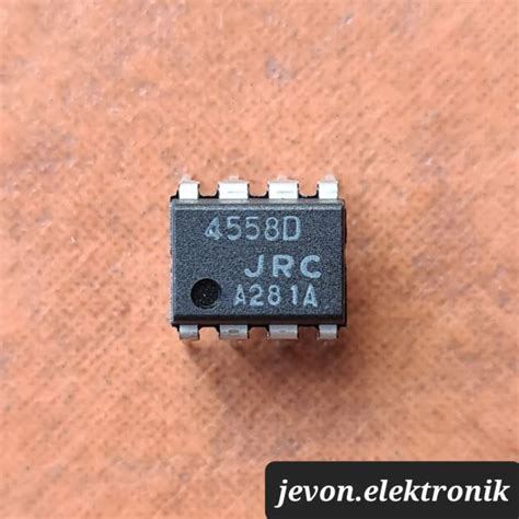 Jual IC JRC4558D Original JRC4558 JRC J RC 4558 4558D A281A | Shopee ...
