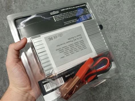 Автомобильный инвертор преобразователь напряжения DC/AC 1000W 12V/220V ...