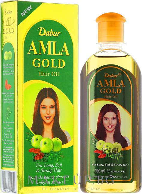 Dabur Amla Gold Hair Oil - Масло за коса "Злато" | Makeup.bg