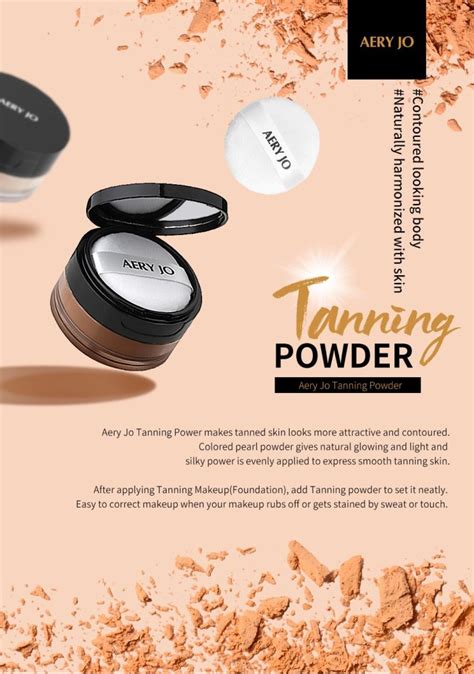 Aery Jo Tanning Powder – Cindini Dance International – Singapore