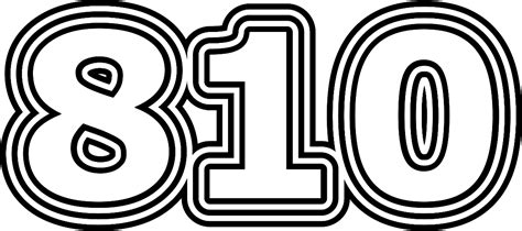 О числе 810 – восемьсот десять, математические свойства, перевод ...