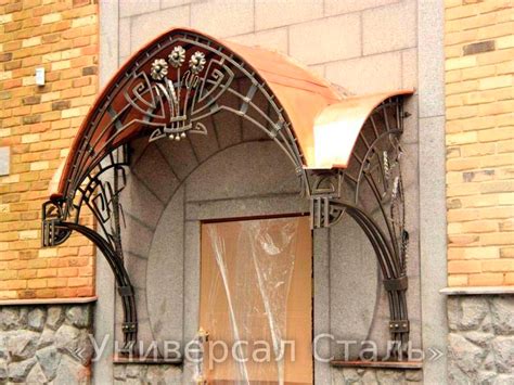 Красивые Козырьки Над Входом - COLLECTION-DESIGN.RU
