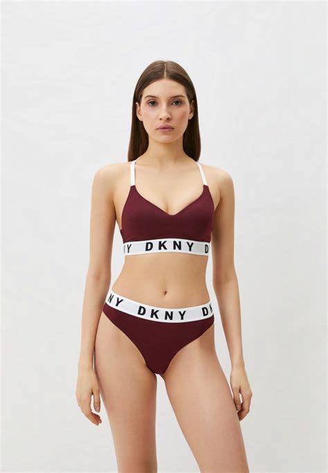 Бюстгальтер DKNY COZY BOYFRIEND, цвет: бордовый, MP002XW0PVIA — купить ...
