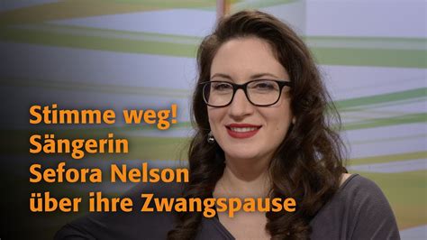 Stimme weg! | Sängerin Sefora Nelson über ihre Zwangspause | Gott sei ...