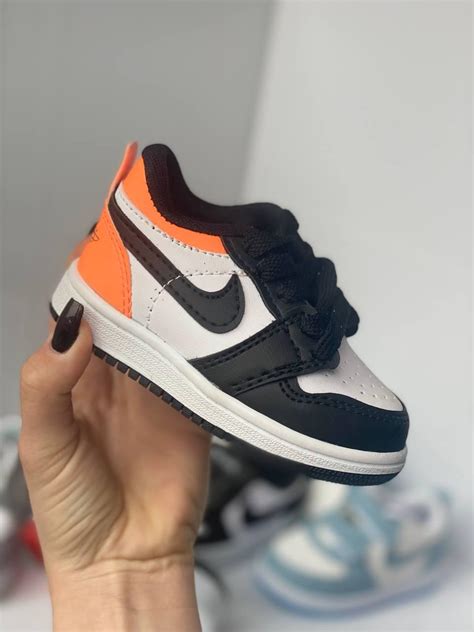 Кроссовки детские Nike Air Jordan Black Orange р.21-24 (ID#1782038142 ...
