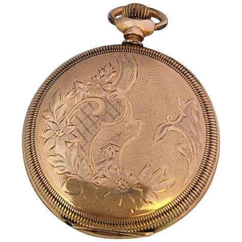 Jules Jurgensen Yellow Gold Demi-Hunter Case Pocket Watch Retailed by ...