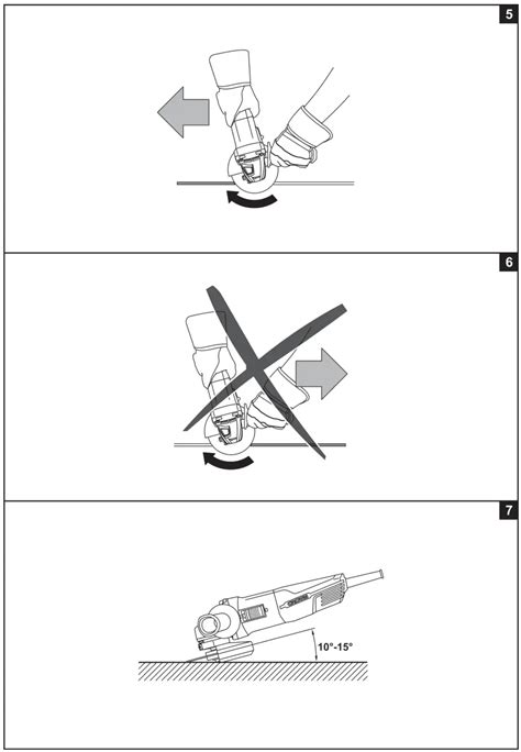 CROWN CT13502-125 Angle Grinder Instruction Manual