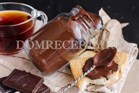 Шоколадный соус для блинов: рецепт с фото