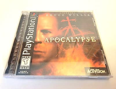 Apocalypse Starring Bruce Willis (Sony PlayStation, PS1, 1998) Complete ...