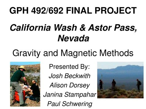 PPT - Gravity and Magnetic Methods PowerPoint Presentation, free ...