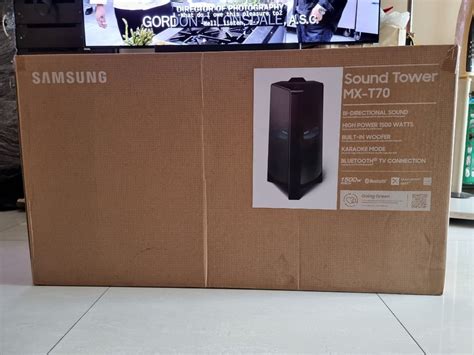 Samsung sound tower MX-T70 BRAND NEW, Audio, Soundbars, Speakers ...