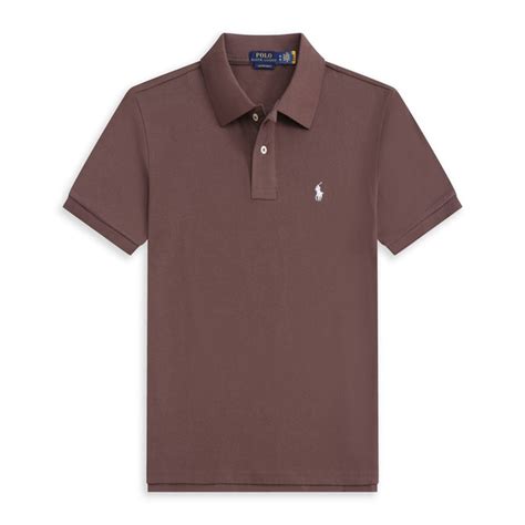 Футболка Polo Ralph Lauren, размер 44, цвет коричневый - купить по ...