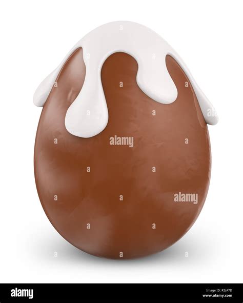 The chocolate egg Stock Photo - Alamy