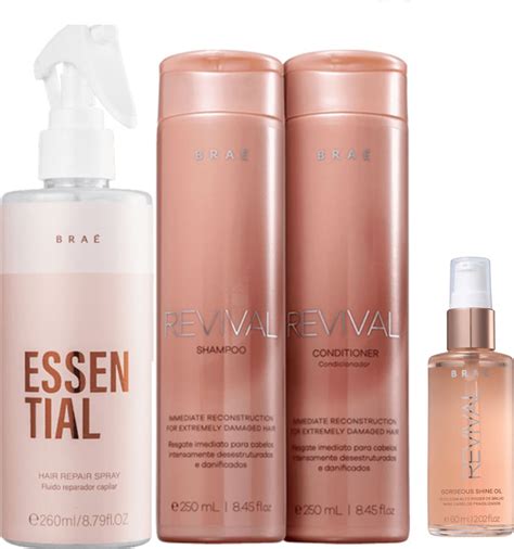 Kit Braé Revival Essential Shine | Beleza na Web