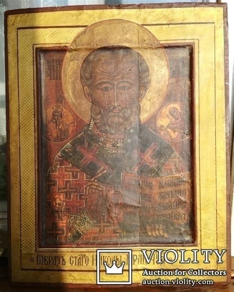 Икона Св. Николая Чудотворца (108037041) - купити Violity
