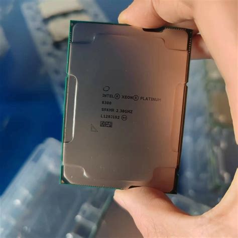 Intel Xeon Platinum 8380 QS CPU 40c 2.3ghz -3.4ghz-270w lga4189 ddr4 ...