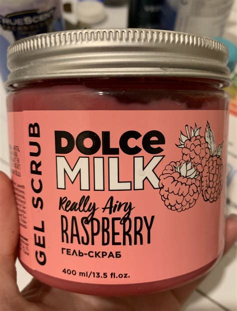 Гель-скраб для душа Dolce milk малина (raspberry) - «Прекрасный гель ...