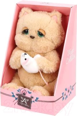 Angel Collection Киска Персик с мышкой / 681656 Мягкая игрушка купить в ...
