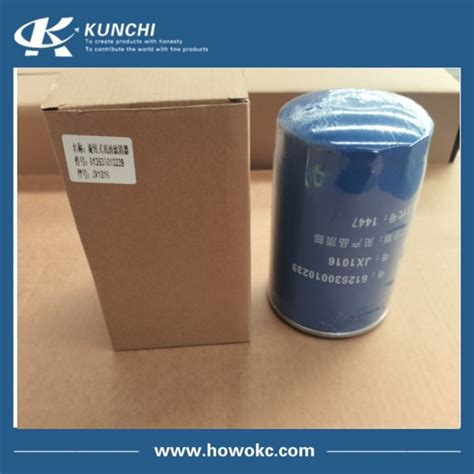 Oil Filter 612630010239 JX1016 For Weichai WD12 Engine Factory and ...