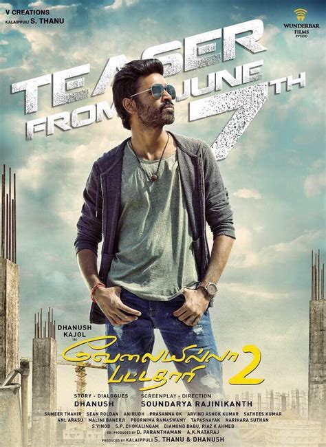 VIP 2 - First Look Posters Tamil Movie, Music Reviews and News
