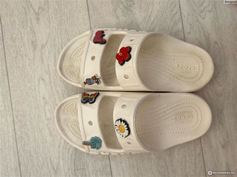 Домашние тапочки CROCS Сандалии бирюзовые - «Удобно, практично, но есть ...
