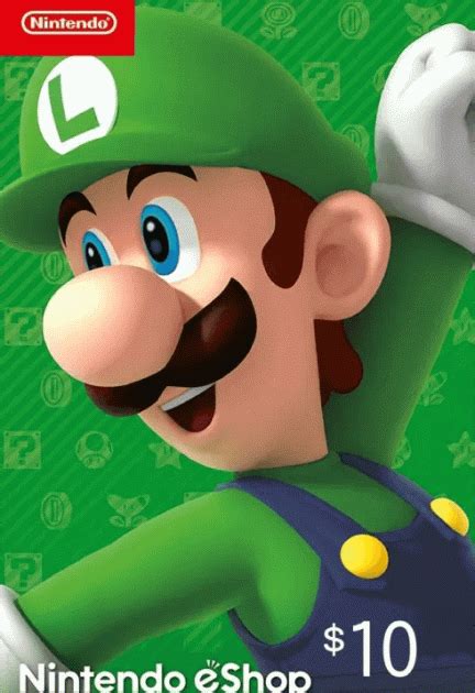 Nintendo eShop Card 10 USD | USA (ключ активації) – фото, отзывы ...
